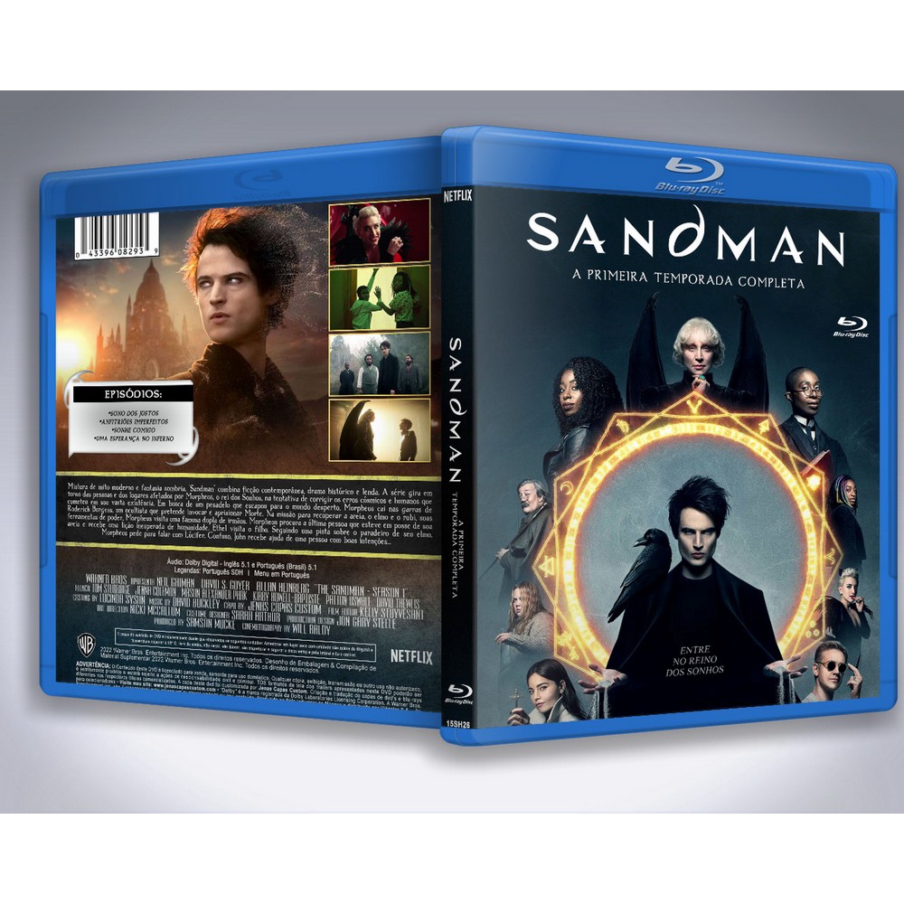 Blu-ray: Sandman - A Primeira Temporada [PERSONALIZADO] | Shopee Brasil
