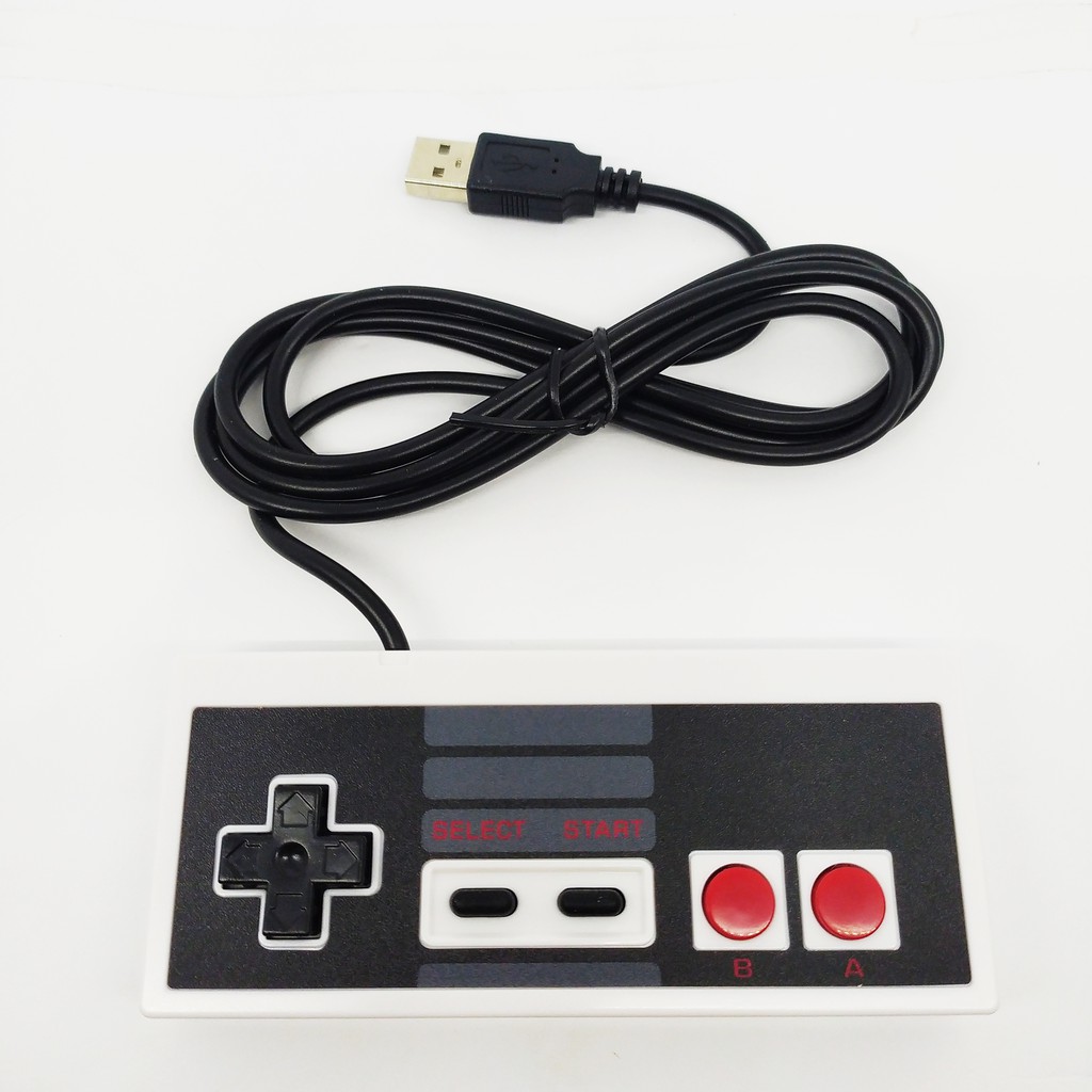 Controle Joystick Nintendo Nintendinho Nes Classic 8 bits Manete USB ...