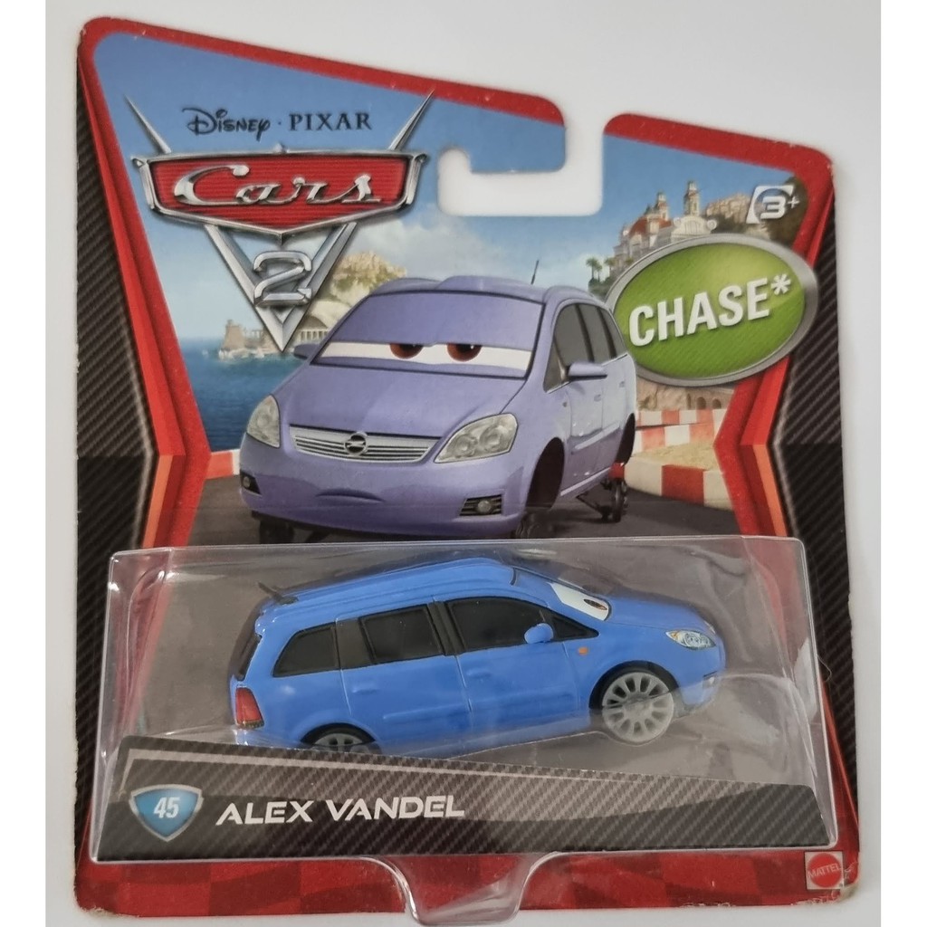 Disney Cars 2 Alex Vandel Chase Lacrado | Shopee Brasil