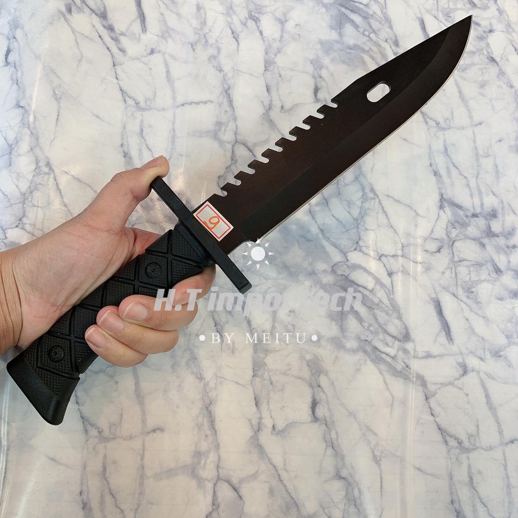 Faca Militar Tatico Modelo Rambo Policial Com Bainha P/cinto - Desconto ...