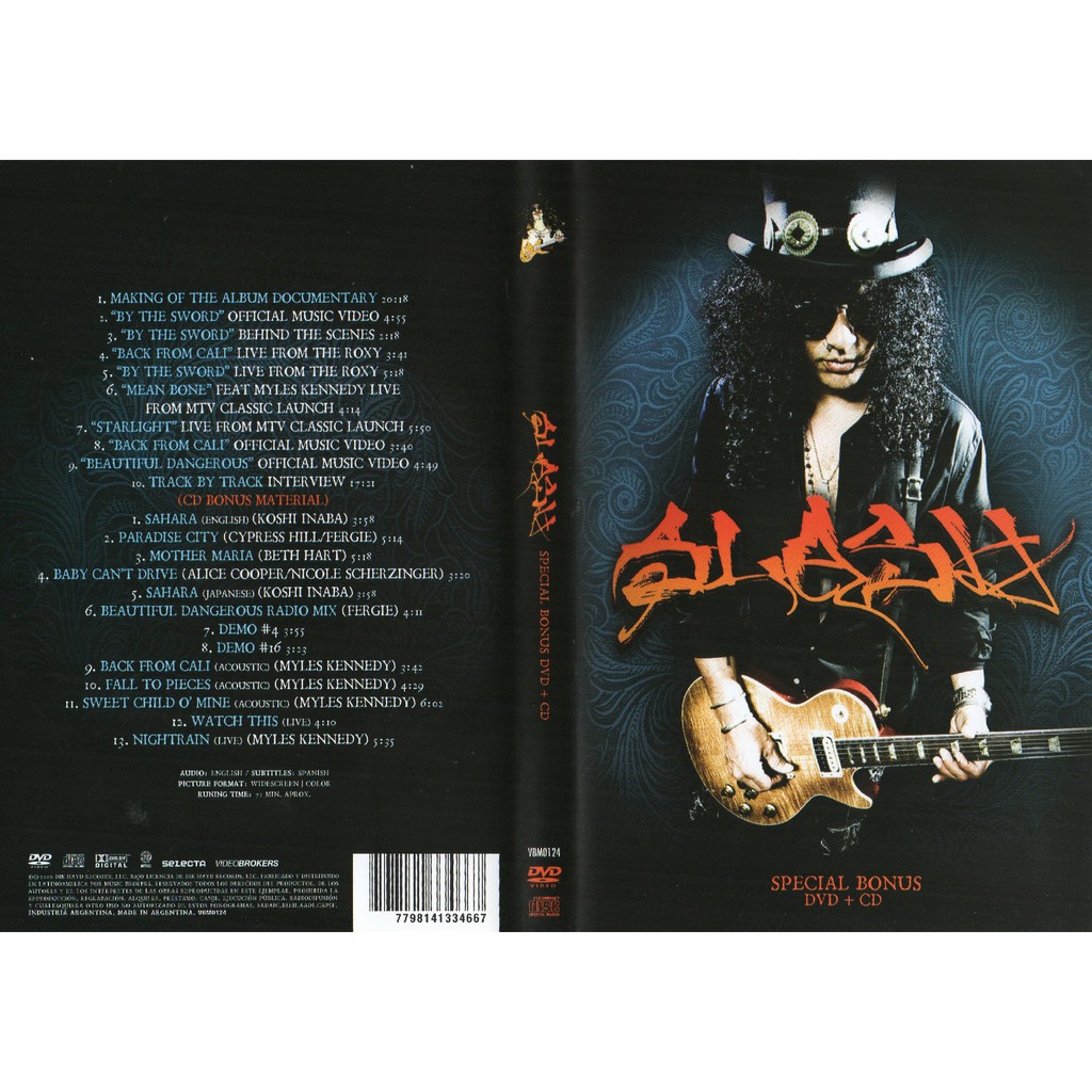 Slash 3 dvds bootlegs raros | Shopee Brasil