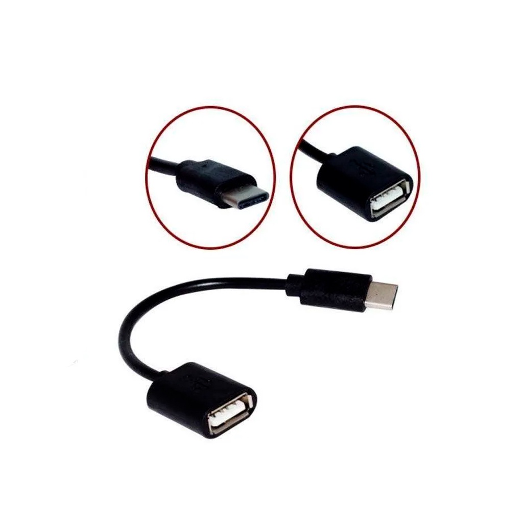 Cabo Otg Usb Tipo C Type C Celular Motorola Samsung LG | Shopee Brasil