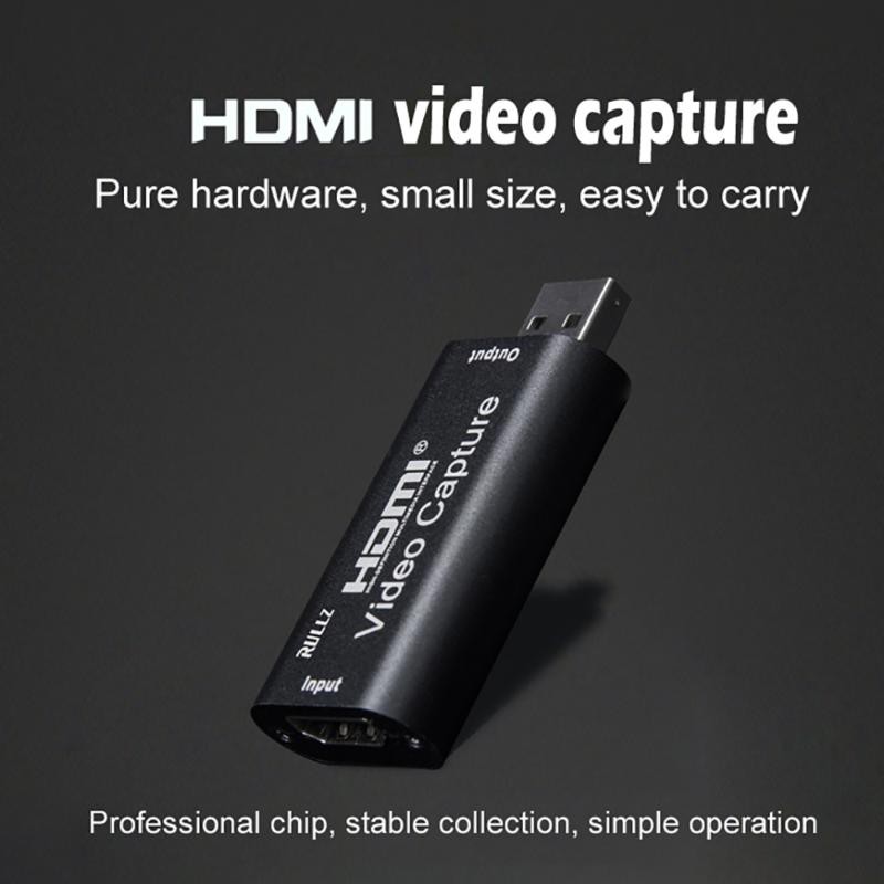 Mini HDMI Video Capture Card USB 2.0 HDMI Video Record Box For PS4 Game ...
