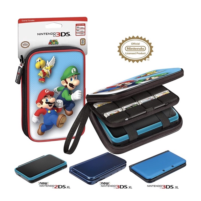 Case Capa Bag Estojo de Transporte Proteção Para Nintendo New 3ds Xl ...