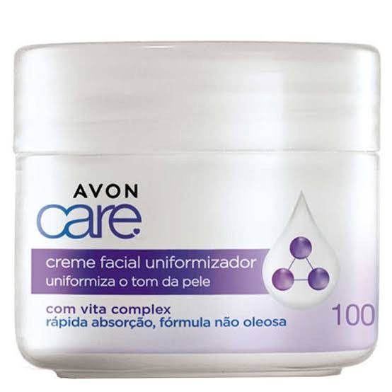 Avon Creme Hidratante Facial Clareador Uniformizador de pele Aclara ...