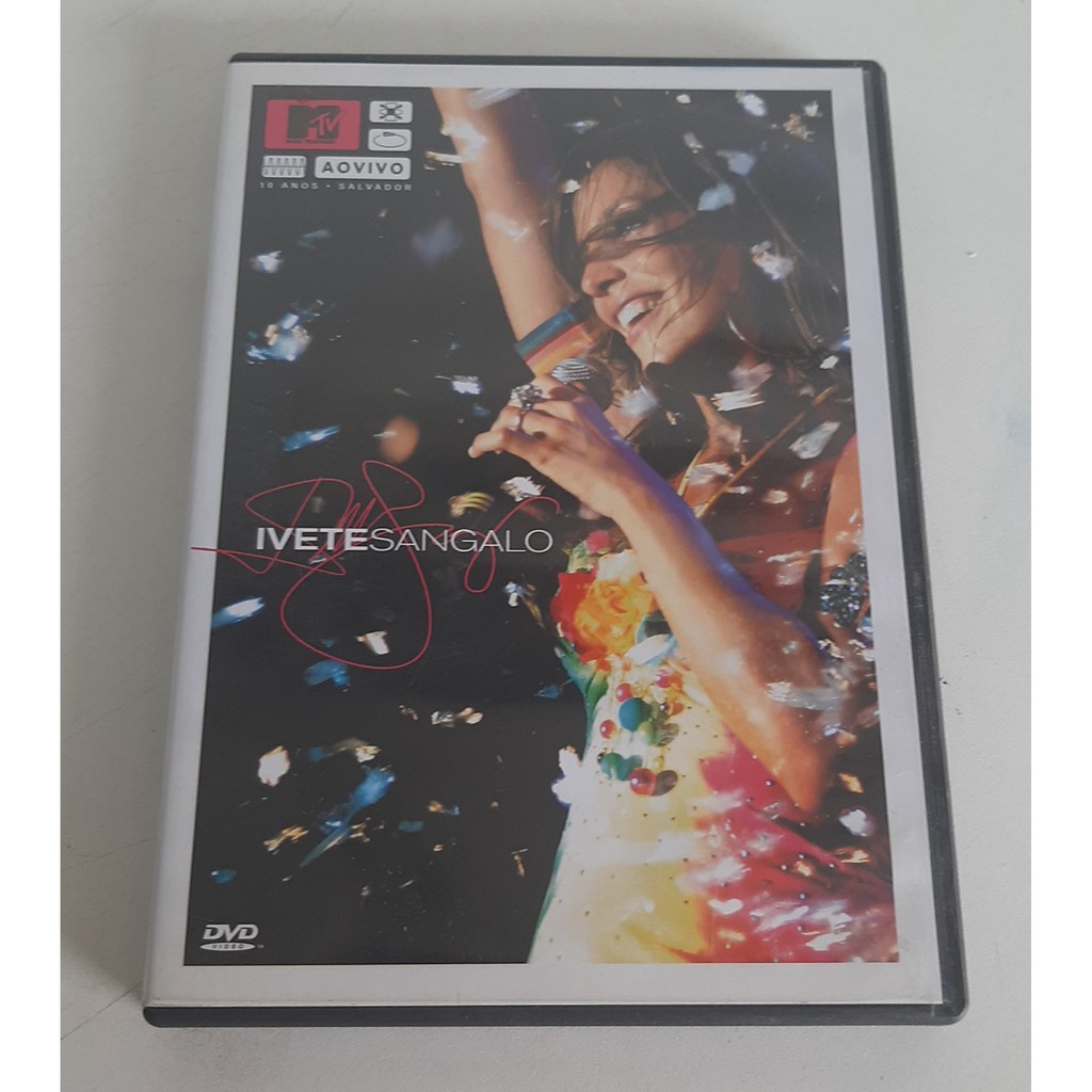 DVD Ivete Sangalo - MTV Ao Vivo | Shopee Brasil