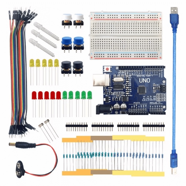 Kit Arduino Uno Iniciante Completo Robótica Automação | Shopee Brasil