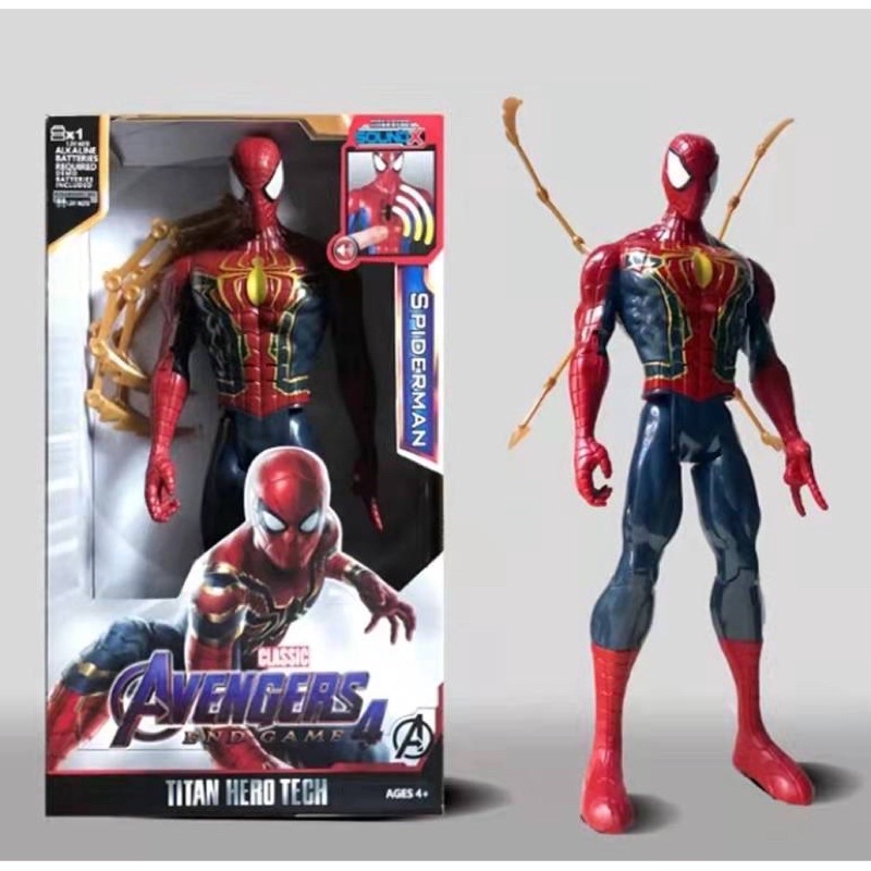 Boneco Homem Aranha Spider-Man Volta ao lar Articulado 30 Cm C/Garras e ...