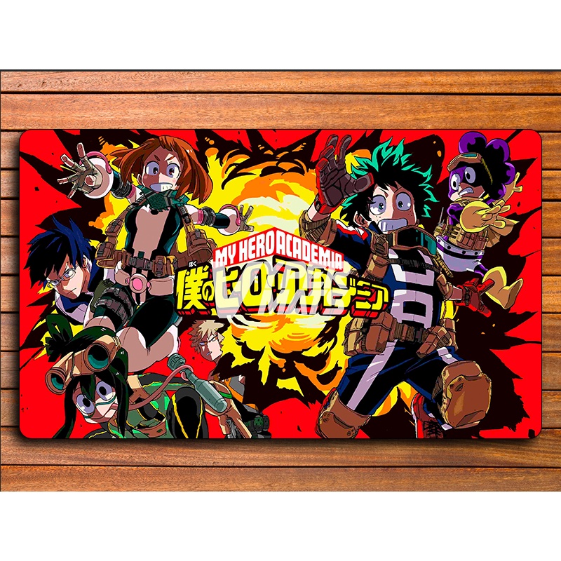 Playmat Personalizado Mouse Pad Gamer My Hero Academia Boku No Hero