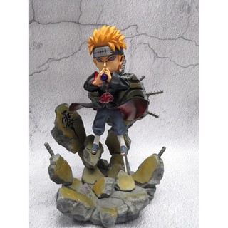 Anime Naruto Akatsuki Os Seis Caminhos da Dor Deva Path Rinnegan Pain ...