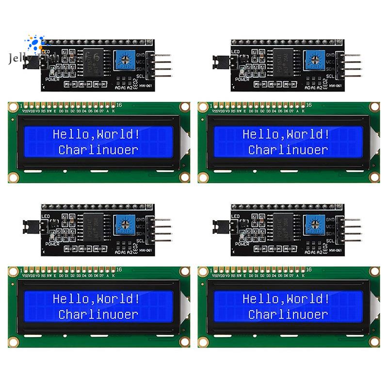 IIC/ I2C/ TWI LCD Serial Interface Adapter and LCD ule Display ...