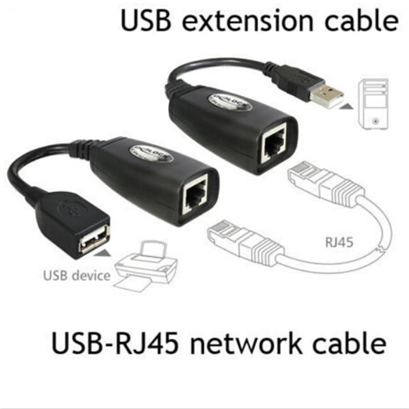 Adaptador Extensor Rj45 Usb Ate 50 Metros | Shopee Brasil