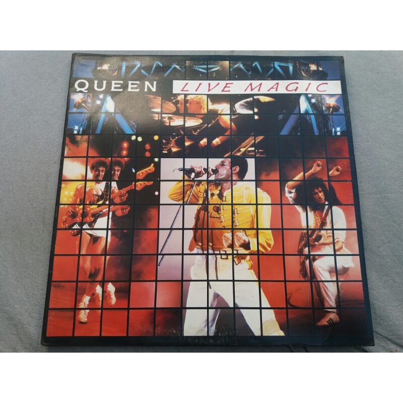 LP DISCO VINIL QUEEN - LIVE MAGIC | Shopee Brasil
