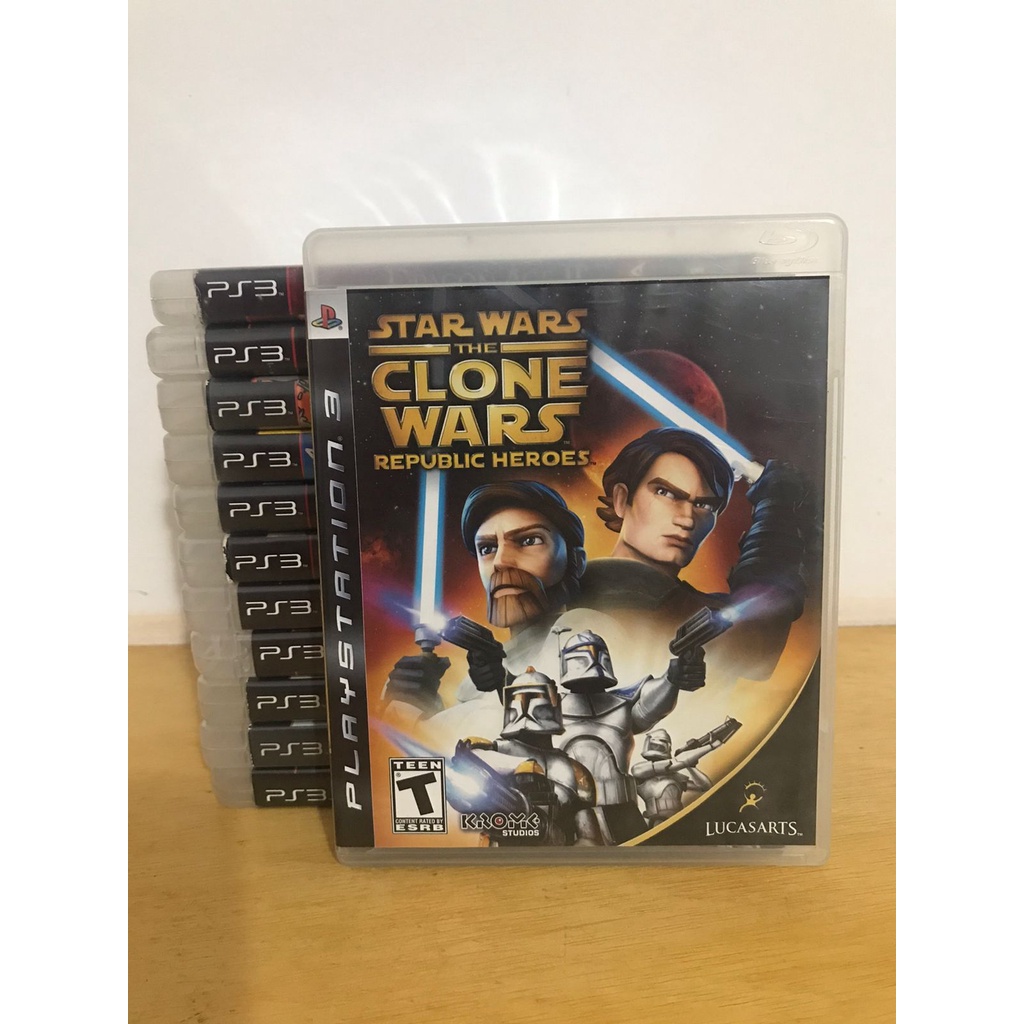 Star Wars The Clone Wars PS3 - Midia Fisica | Shopee Brasil