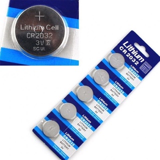 Kit 10 Baterias Redonda CR 2032 3V Lithium Balança Digitais | Shopee Brasil