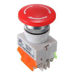 Botoeira De Emergência Tipo Cogumelo 1 Na E 1 Nf | Shopee Brasil
