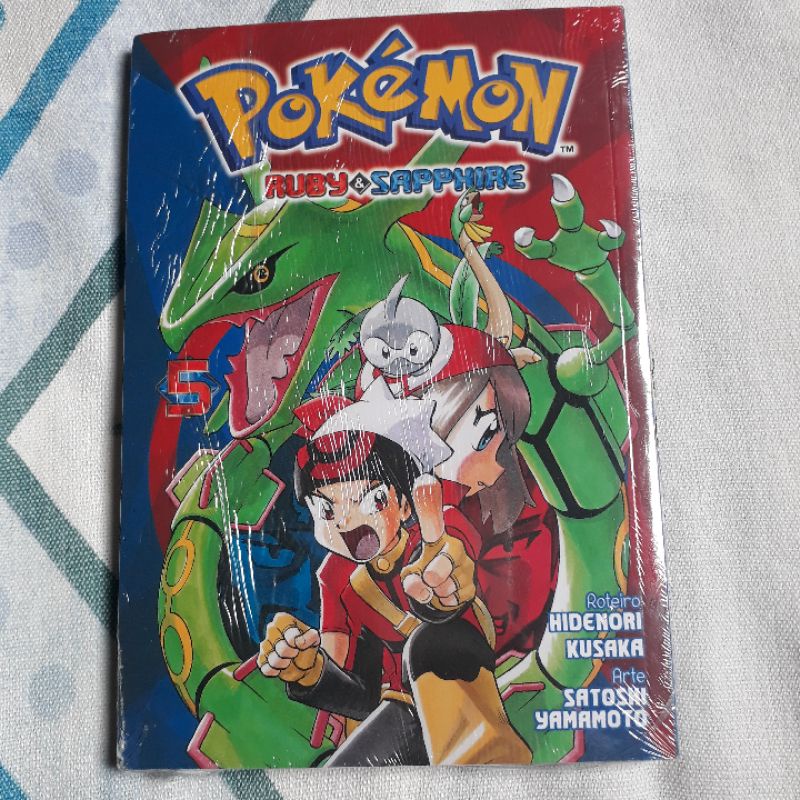 Mangá Pokémon Ruby & Sapphire Vol.05 - Escorrega o Preço