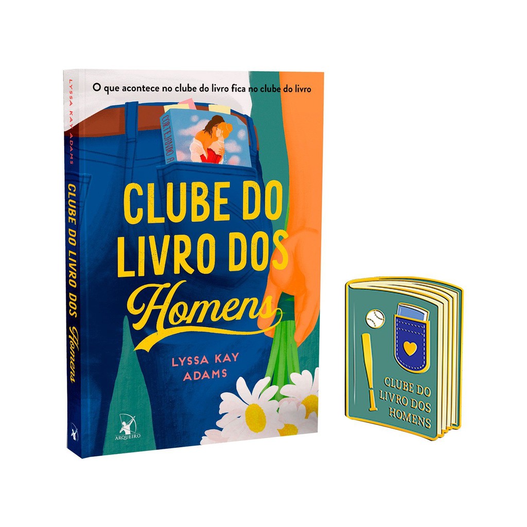 Clube do livro dos homens - Lyssa Kay Adams (vem com PIN) (livro novo) | Shopee Brasil