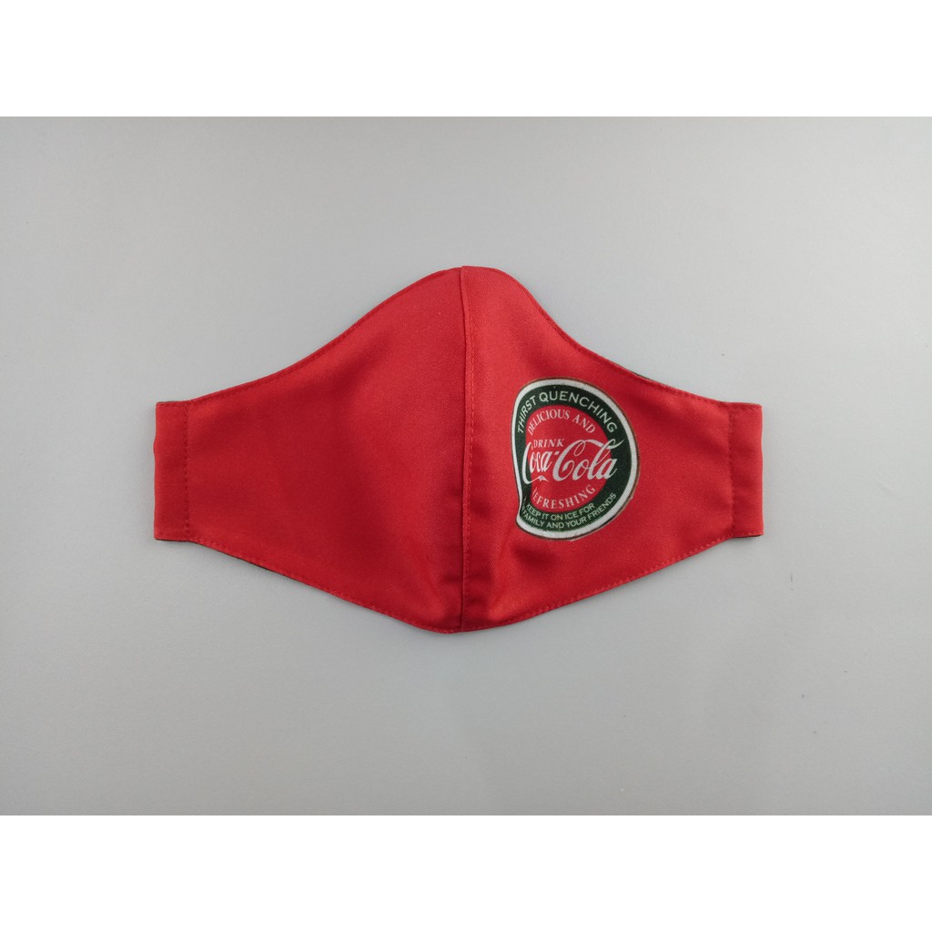 MÁSCARA COCA COLA Modelo ninja Forro 100% algodão | Shopee Brasil