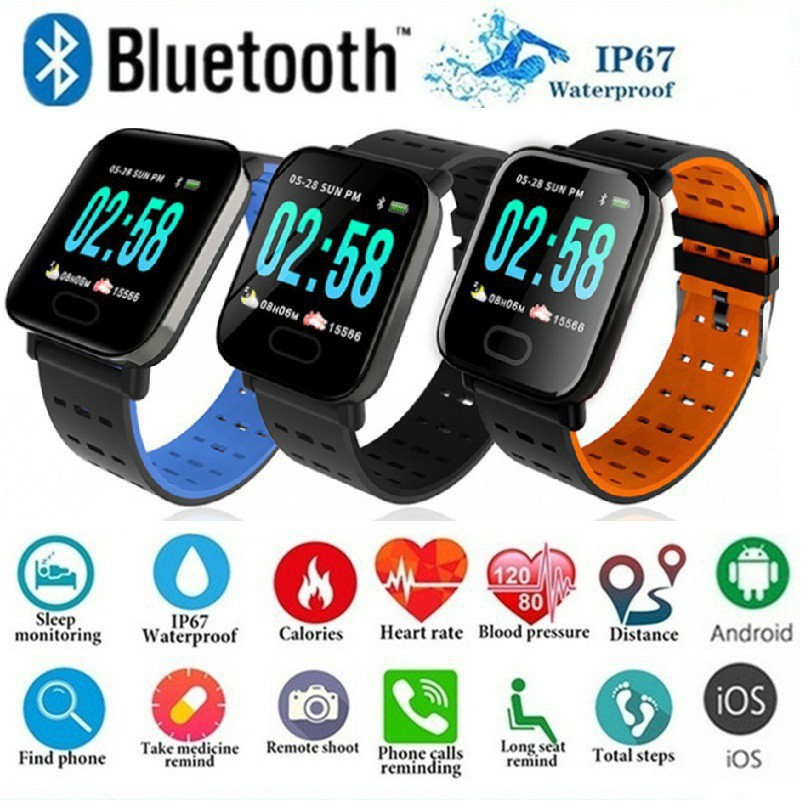 Smartwatch A6 | Shopee Brasil