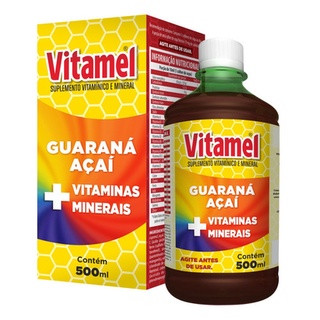 Kit Com 3 Vitamel Suplemento Vitaminico E Mineral 500ml | Shopee Brasil