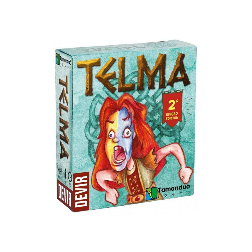 Jogo de Cartas Telma Devir Card Game Divertido de Humor | Shopee Brasil