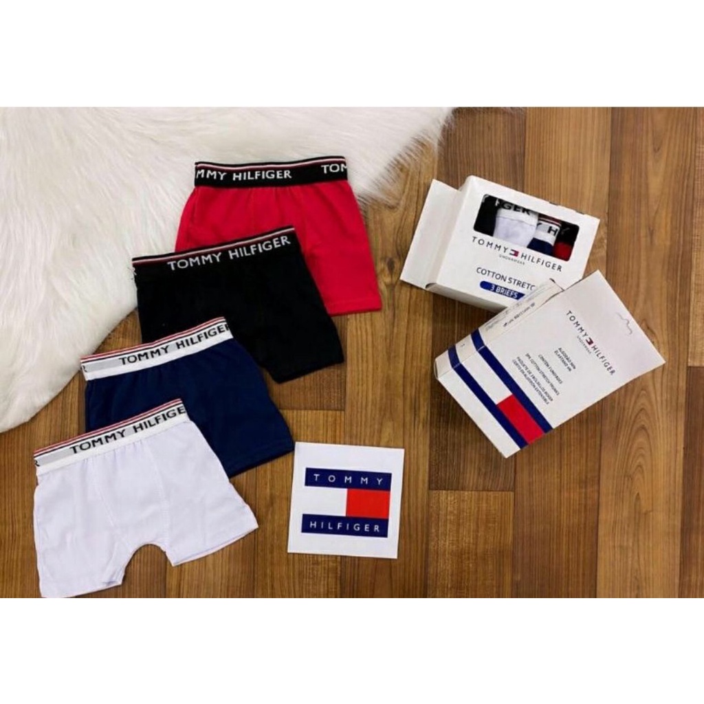 Kit 4 Cueca Box Infantil Microfibra1 a 8 anos Algodão c elastano linha ...