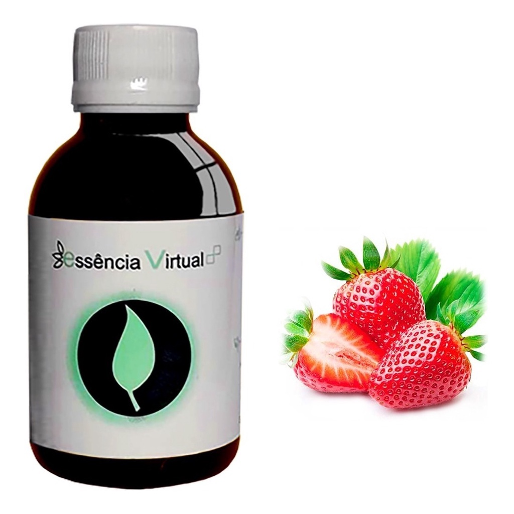 Essencia Morango 100ml Hidrossoluvel - Essencia Virtual | Shopee Brasil