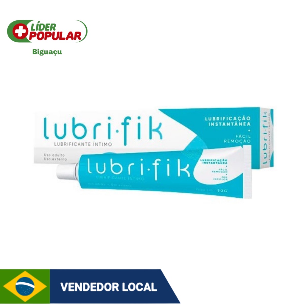 Lubri Fik - Lubrificante Intimo | Shopee Brasil