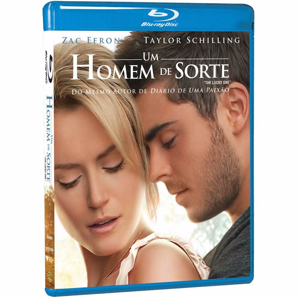 Blu-ray Original Do Filme Um Homem De Sorte (zac Efron) | Shopee Brasil