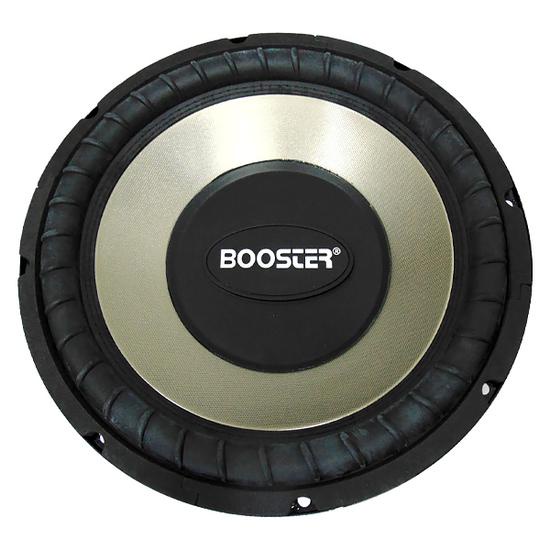 Subwoofer 12" Booster BS-CVR124 220 watts RMS - Preto / Prata | Shopee ...