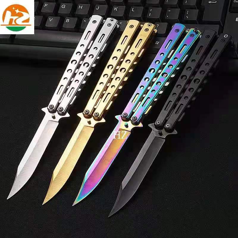 Canivete Faca Butterfly Borboleta dobrável Cs Go 420 aço afiada ...