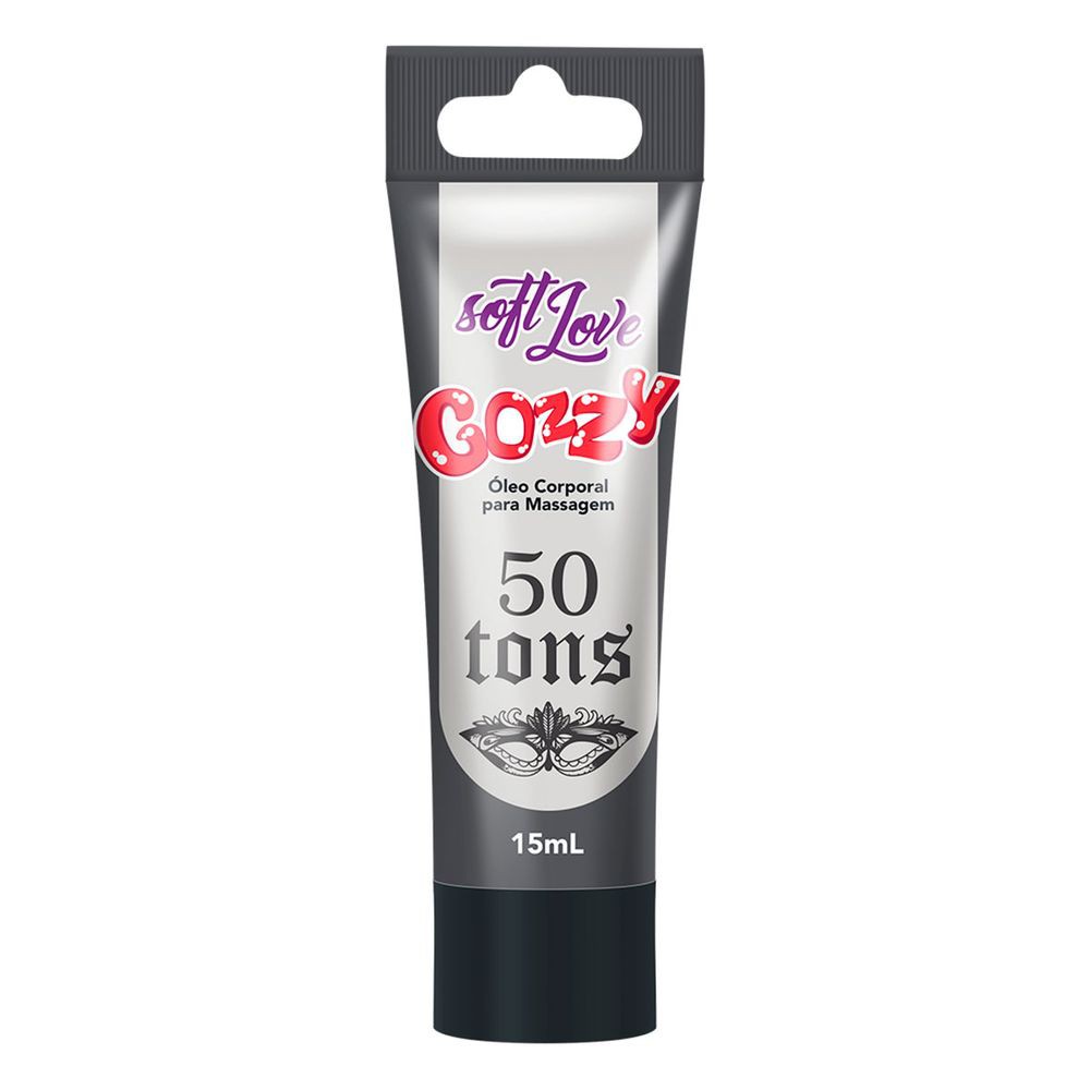 Bisnaga Excitante 50 Tons Linha Gozzy Soft Love 15ml | Shopee Brasil