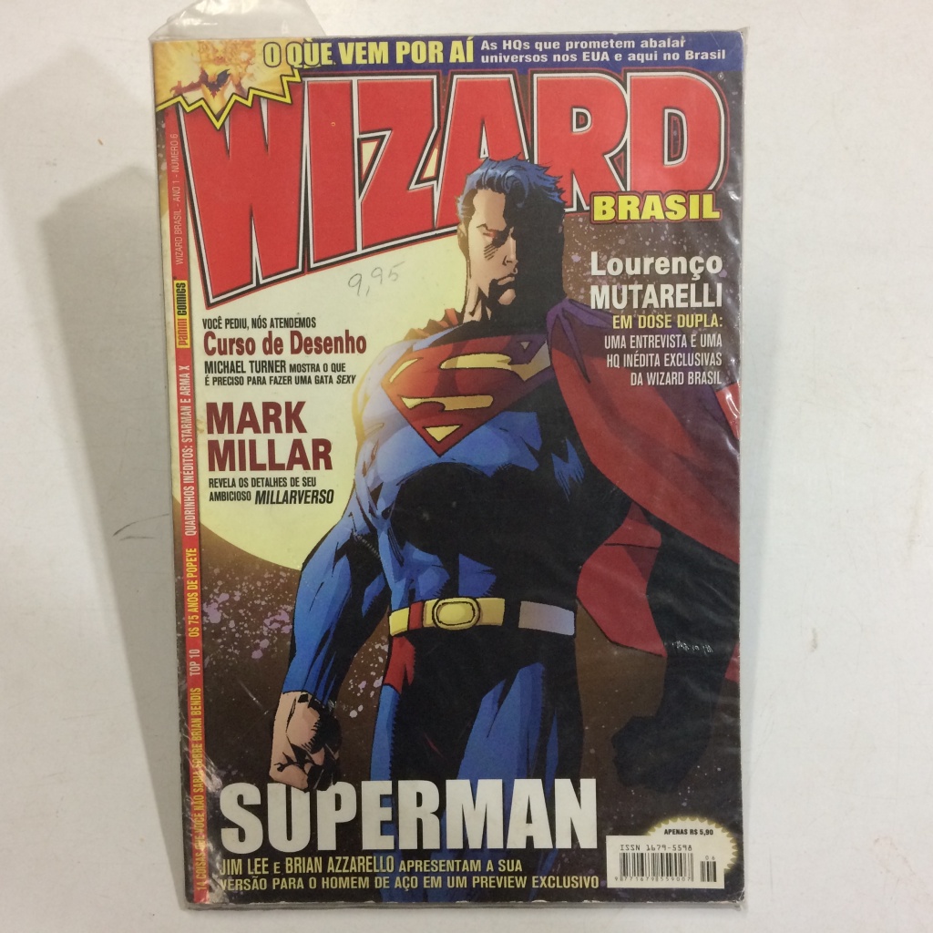 Superman Ano 01 Nº06 Wizard Brasil autor Lourenço Mutarelli - Escorrega ...