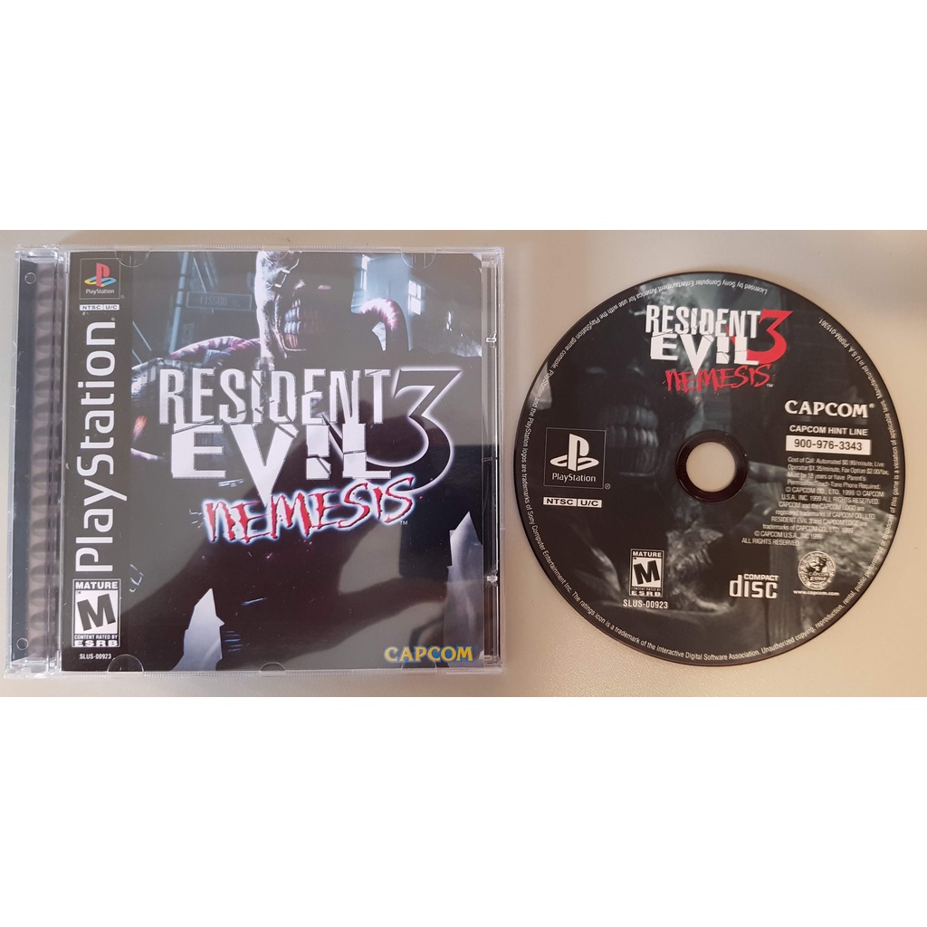 PS1 - Resident Evil 3 RE3 - Leia a descrição - Desconto no Preço