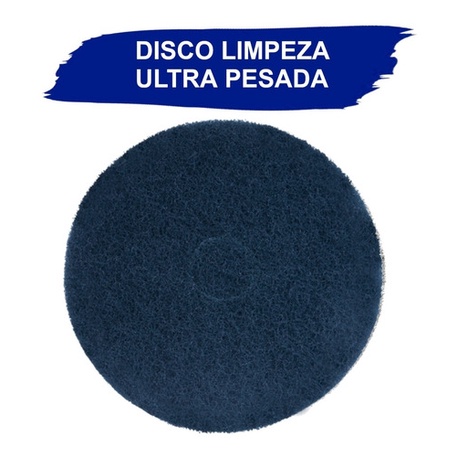 Disco Removedor Azul Limpeza Ultra Pesada 350mm Enceradeira | Shopee Brasil