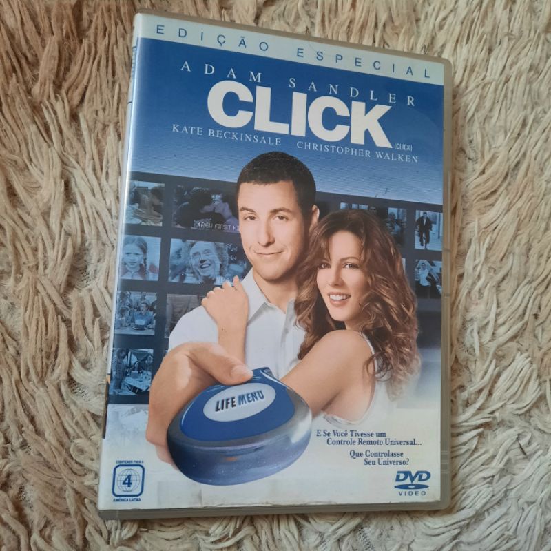 DVD Click (2006, Adam Sandler) | Shopee Brasil