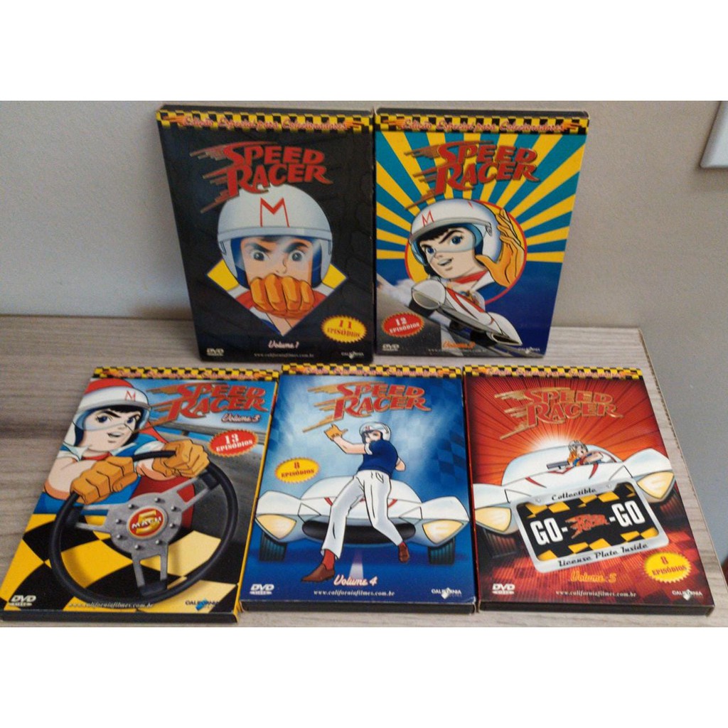 Dvds Originais Speed Racer Coleção Completa | Shopee Brasil
