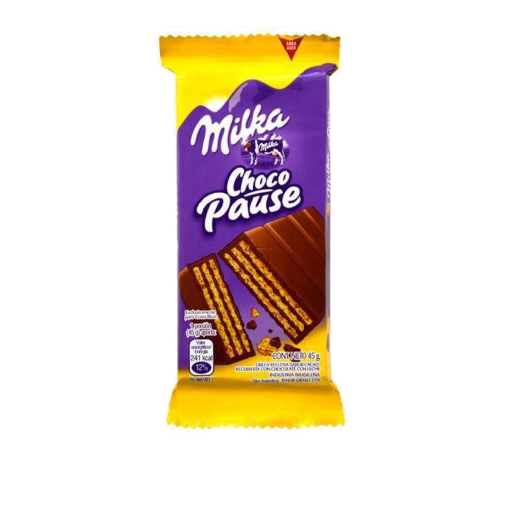 Milka Choco Pause - Biscoito Com Cobertura De Chocolate | Shopee Brasil
