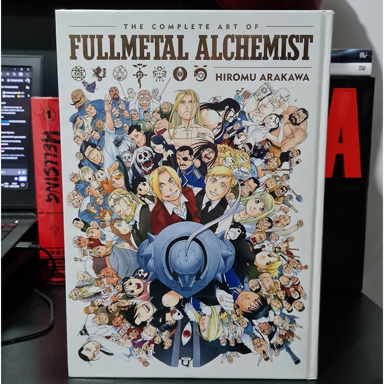 Fullmetal Alchemist Artbook - Completo Deluxe Viz Media - Escorrega o Preço
