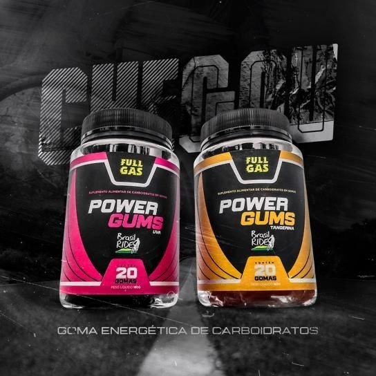 Power Gums Suplemento Em Goma Full Gas Pote Com 20un 160g | Shopee Brasil
