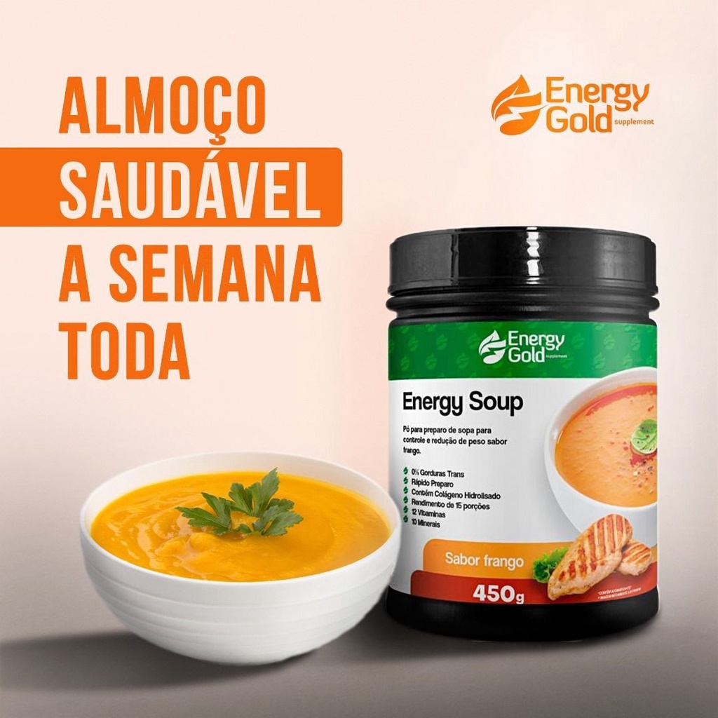 SOPA ENERGY SOUP EMAGRECEDORA | Shopee Brasil