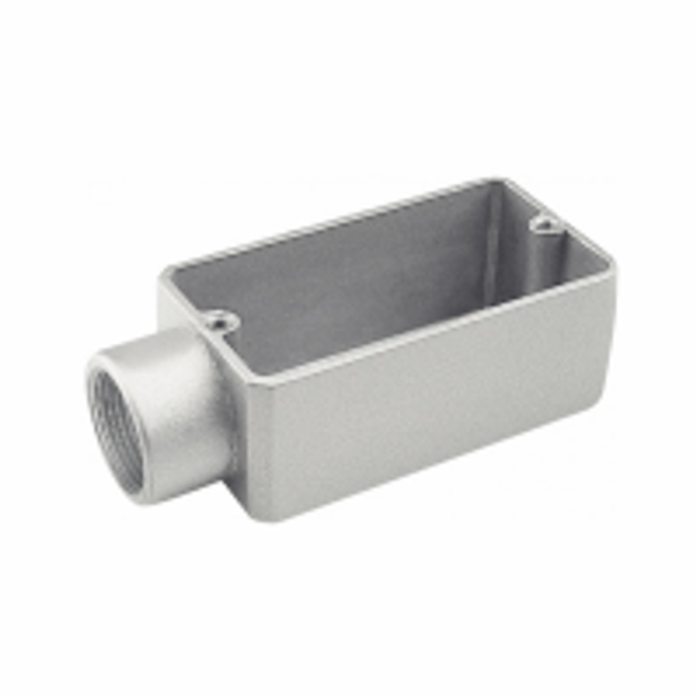 Condulete Em Aluminio Tipo E Com Rosca Bsp Sem Pintura 1/2" - 1 ...