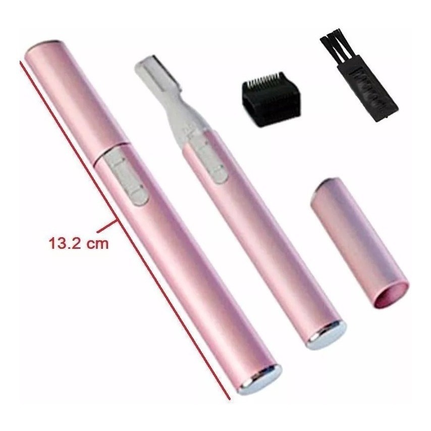 Depilador Aparador Feminino Facial Pelos Sobrancelhas Nariz | Shopee Brasil
