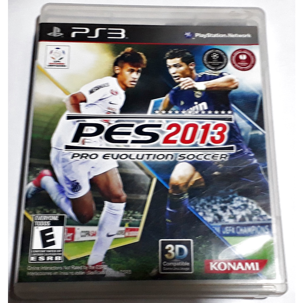 Jogo Pro Evolution Soccer 2013 PES 13 Playstation 3 Ps3 Mídia Física ...
