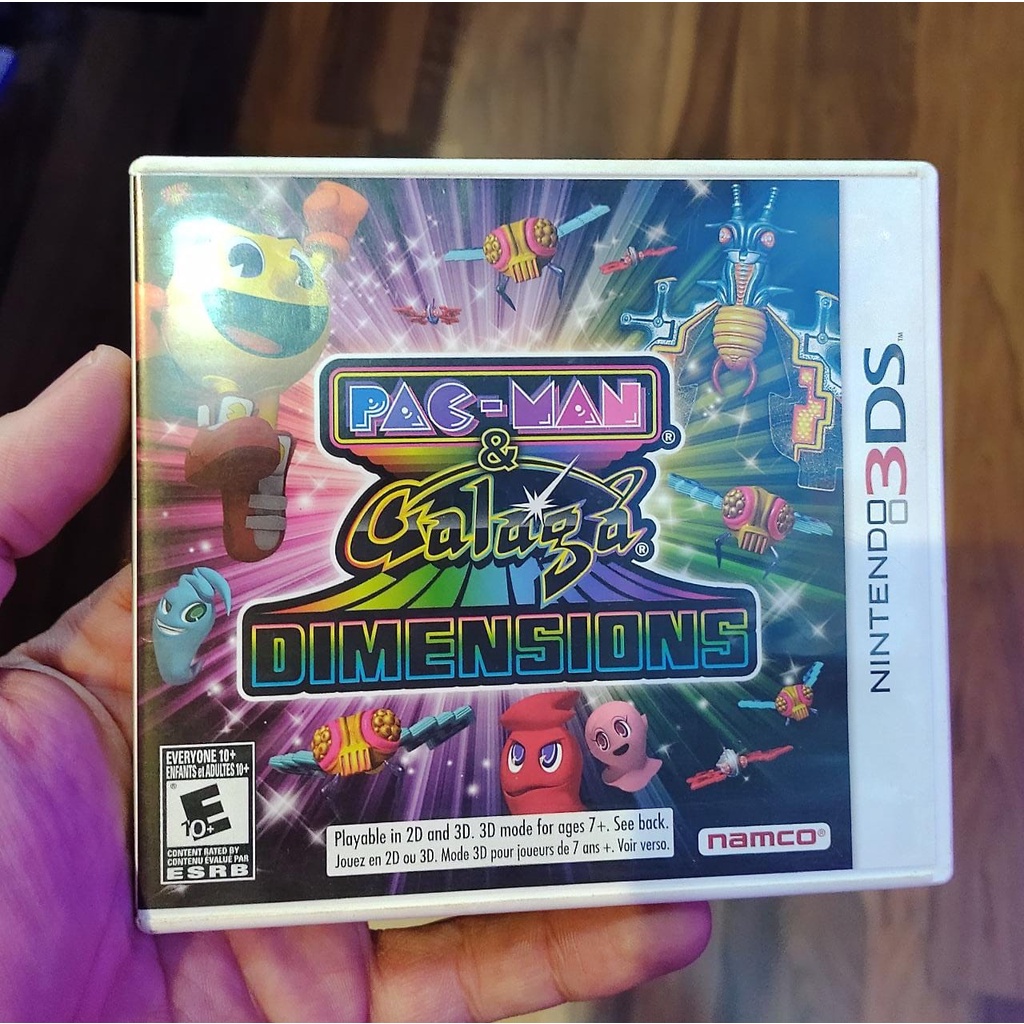 Jogo Nintendo 3DS Pac Man e Galaga | Shopee Brasil