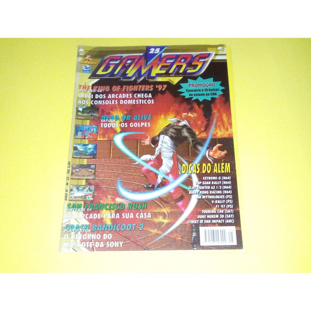 Revista Gamers ano 3 número 25 | Shopee Brasil