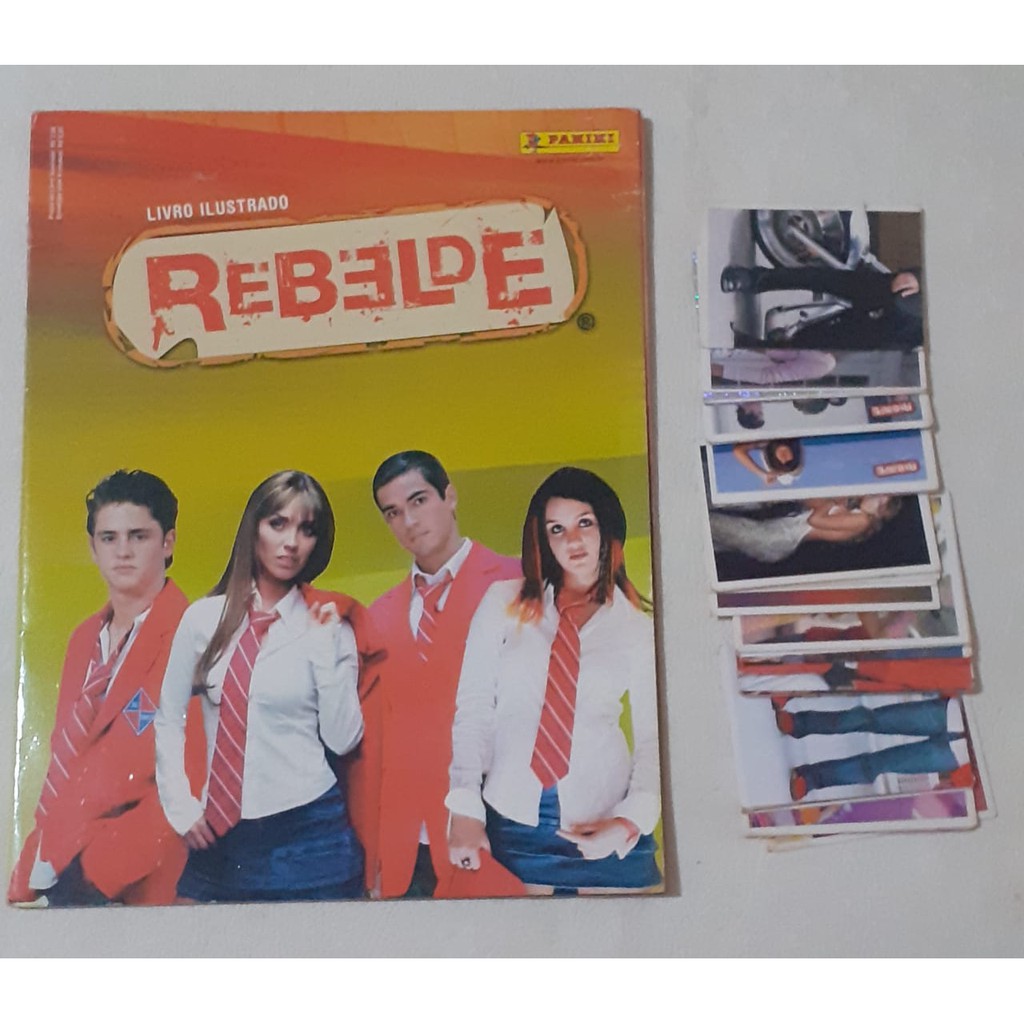 1º Album Rebelde (Usado) + 58 Figurinhas soltas | Shopee Brasil