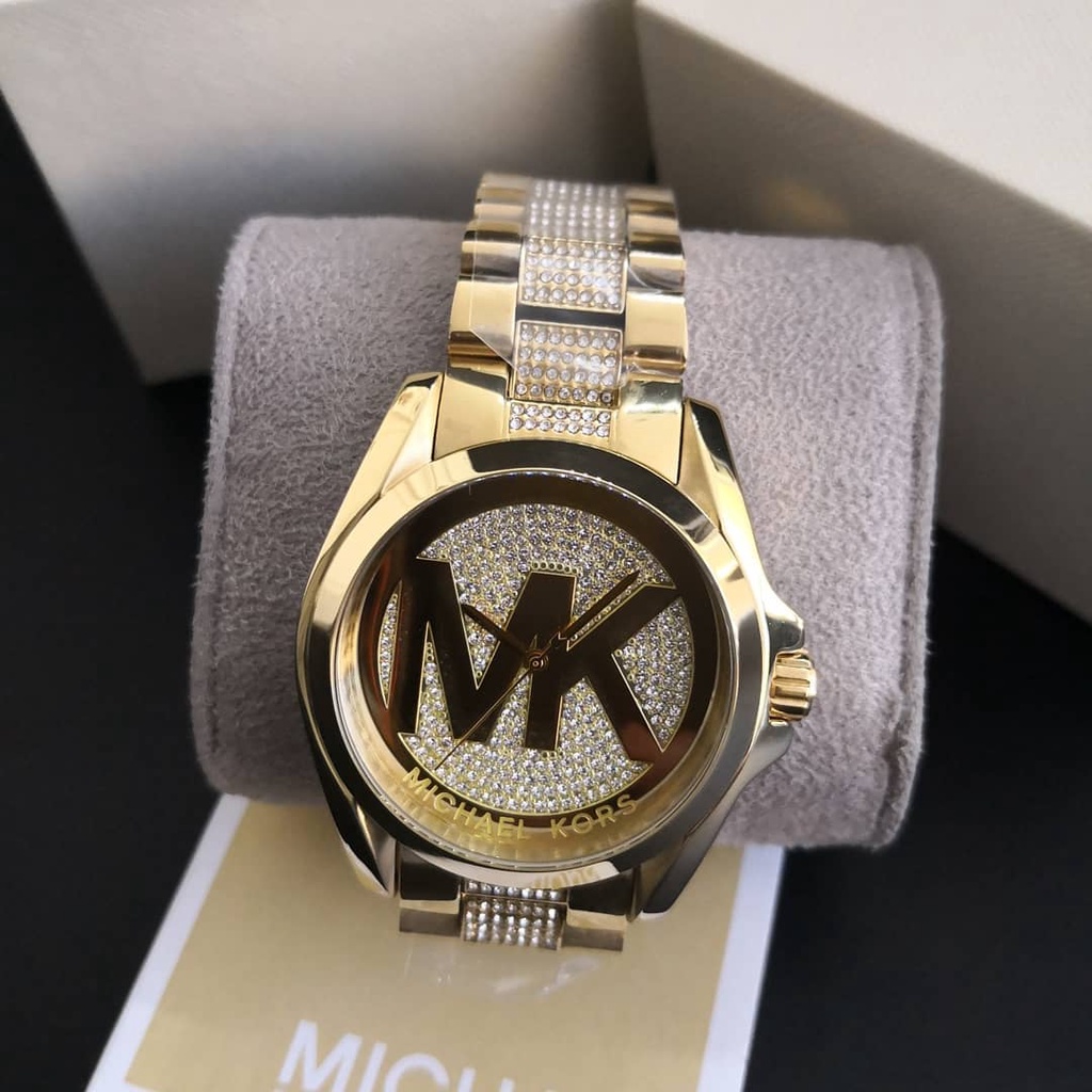 Relógio Feminino Michael Kors MK6487 Dourado | Shopee Brasil