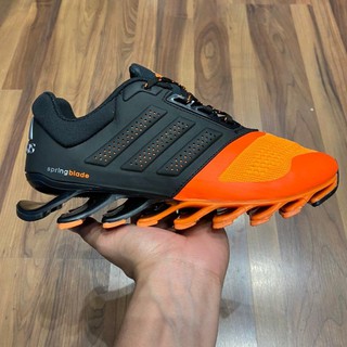 Tenis Adidas Springblade Drive Original Preto Laranja Preto Azul Preto ...